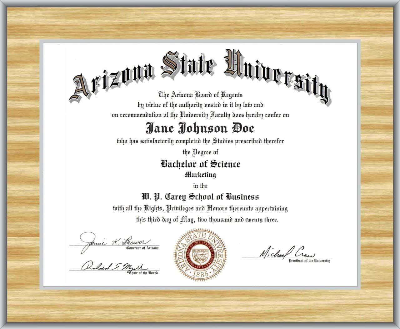 #1 Diploma Plaque Laminators | See Samples - Best Laminated Plaques